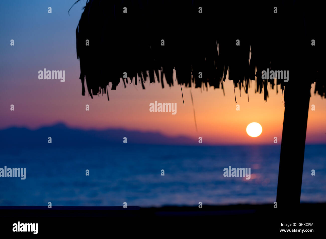 Parasol on the beach hi-res stock photography and images - Alamy