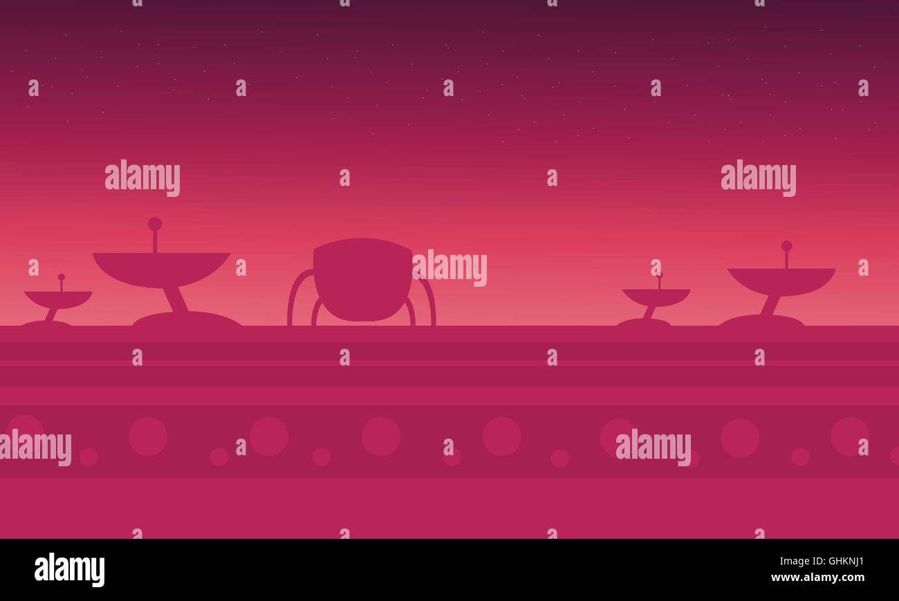 alien spacecraft red backgrounds game Stock Vector Image & Art - Alamy