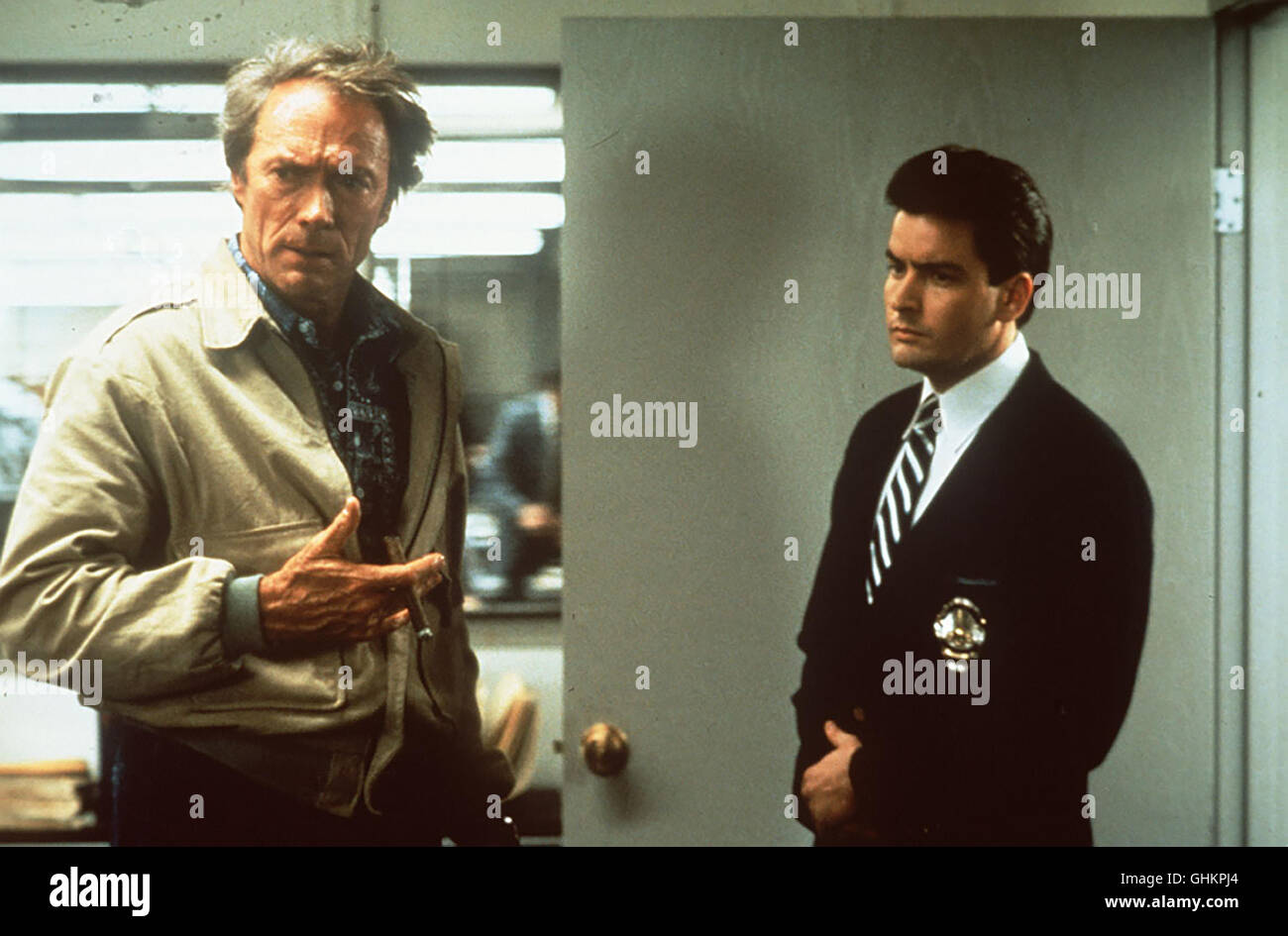 Der abgebrühte Cop Nick Pulovski (CLINT EASTWOOD) bekommt als Partner ...