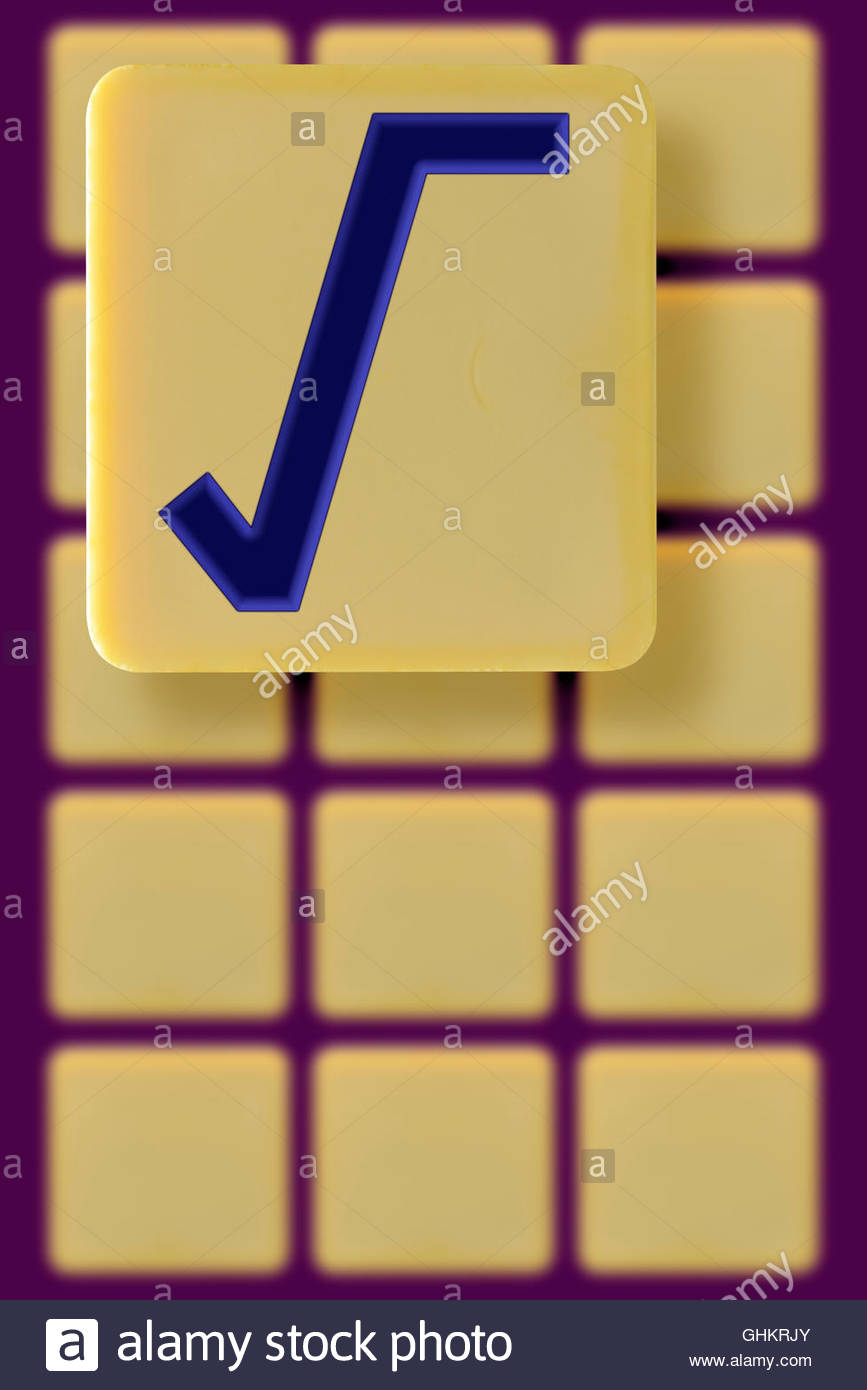 Square Root Symbol High Resolution Stock Photography and Images - Alamy