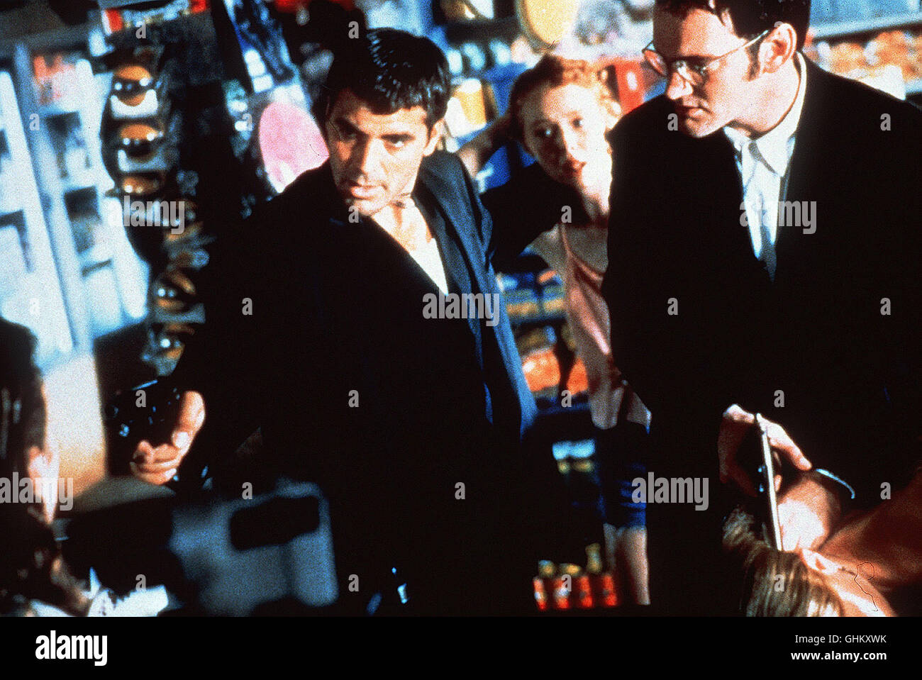 From Dusk till dawn - Die Gewaltverbrecher Seth (GEORGE CLOONEY) und ...