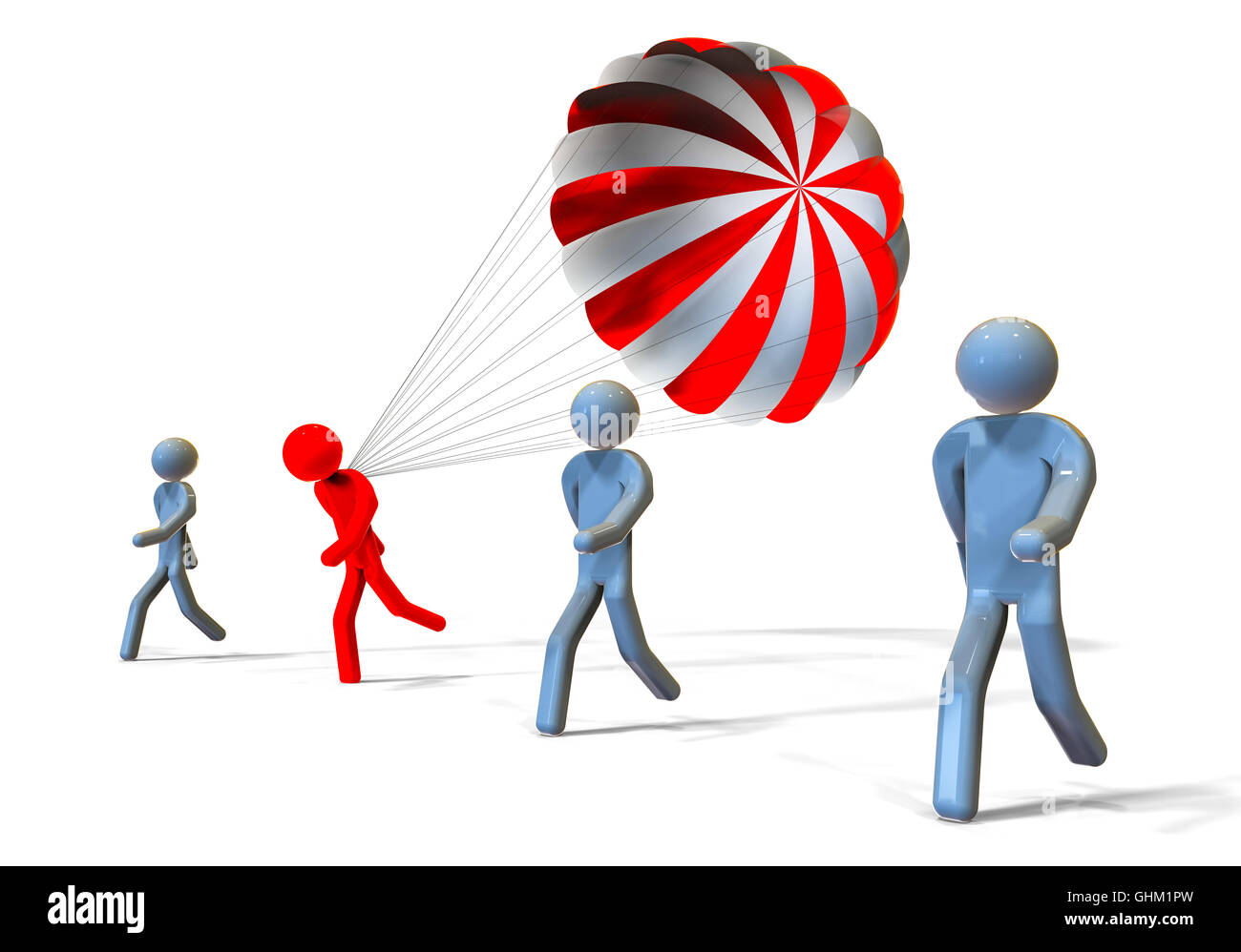 3D render image represent never give up concept Stock Photo - Alamy