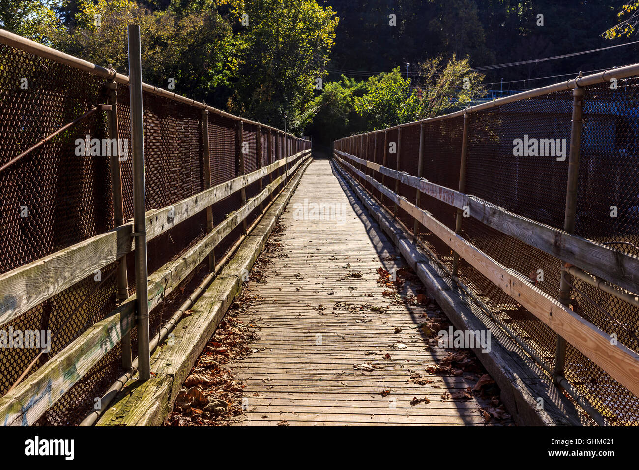 Occoquan Foot Bridge Stock Photo - Alamy