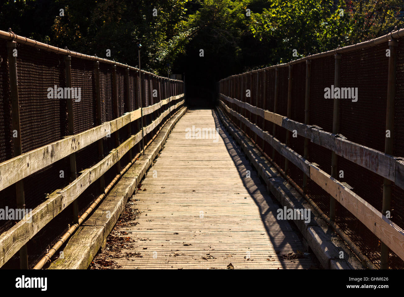 Occoquan Foot Bridge Stock Photo - Alamy