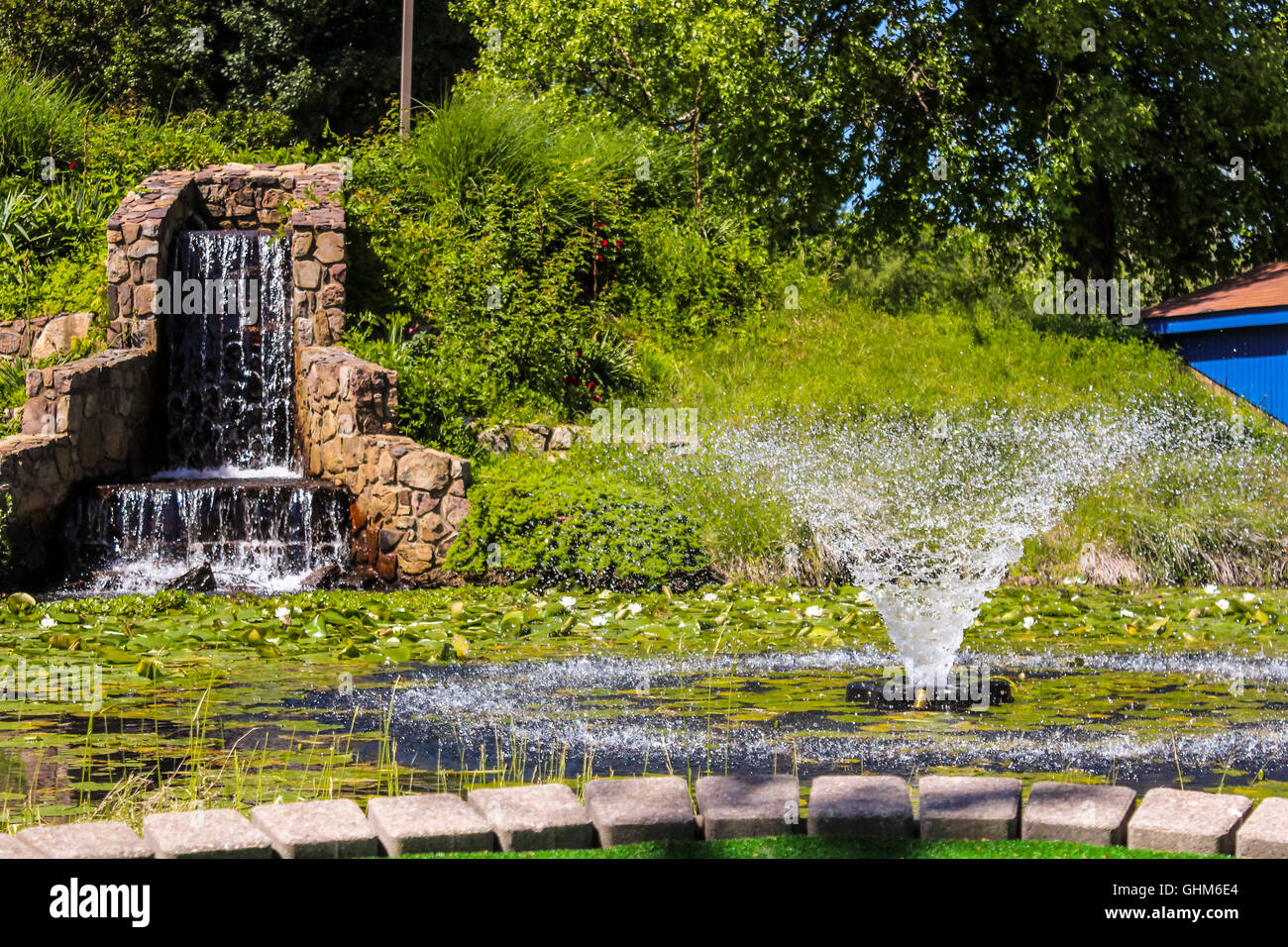 Mini water fountain hi-res stock photography and images - Alamy