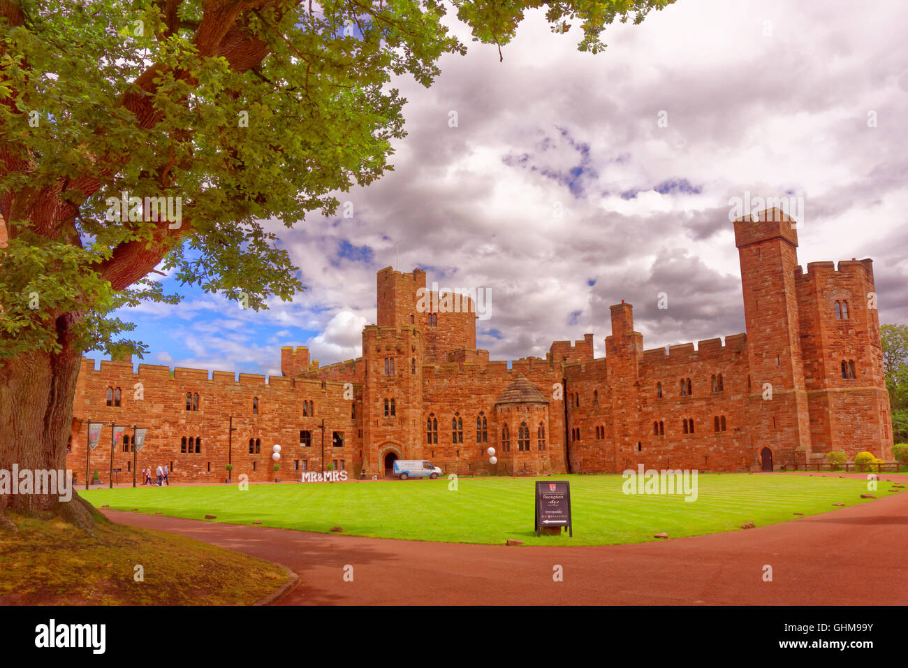 Peckforton Castle & Hotel, near Chester, Cheshire Stock Photo - Alamy