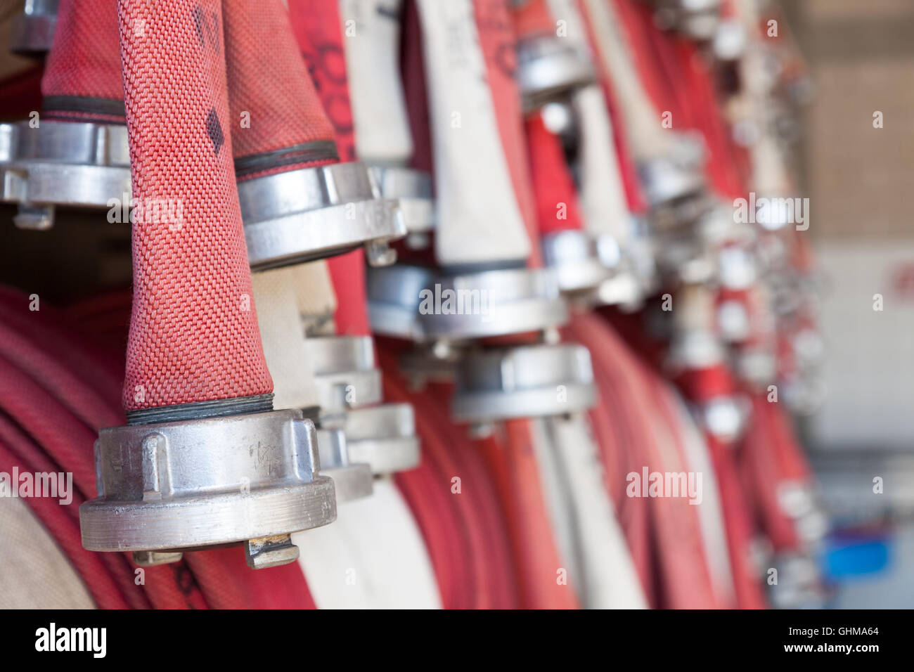 Fire hoses hi-res stock photography and images - Alamy