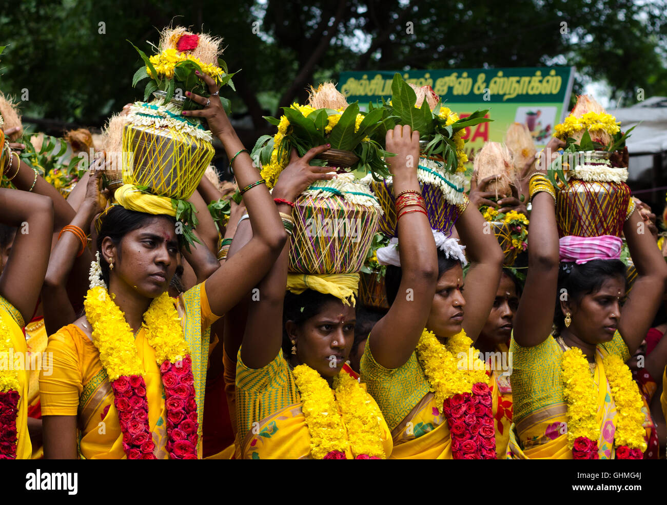 Tamilnadu festival hi-res stock photography and images - Alamy