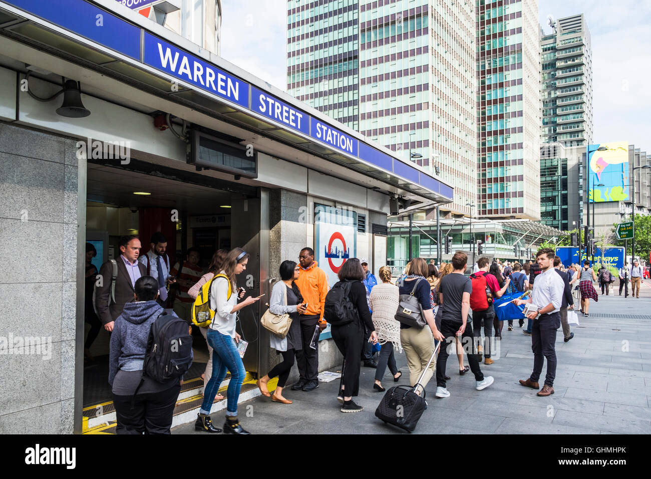 Warren street underground hi-res stock photography and images - Alamy