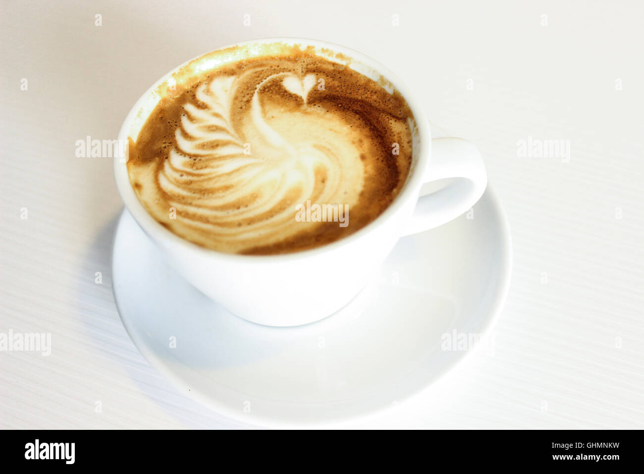 Latte art swan hi-res stock photography and images - Alamy