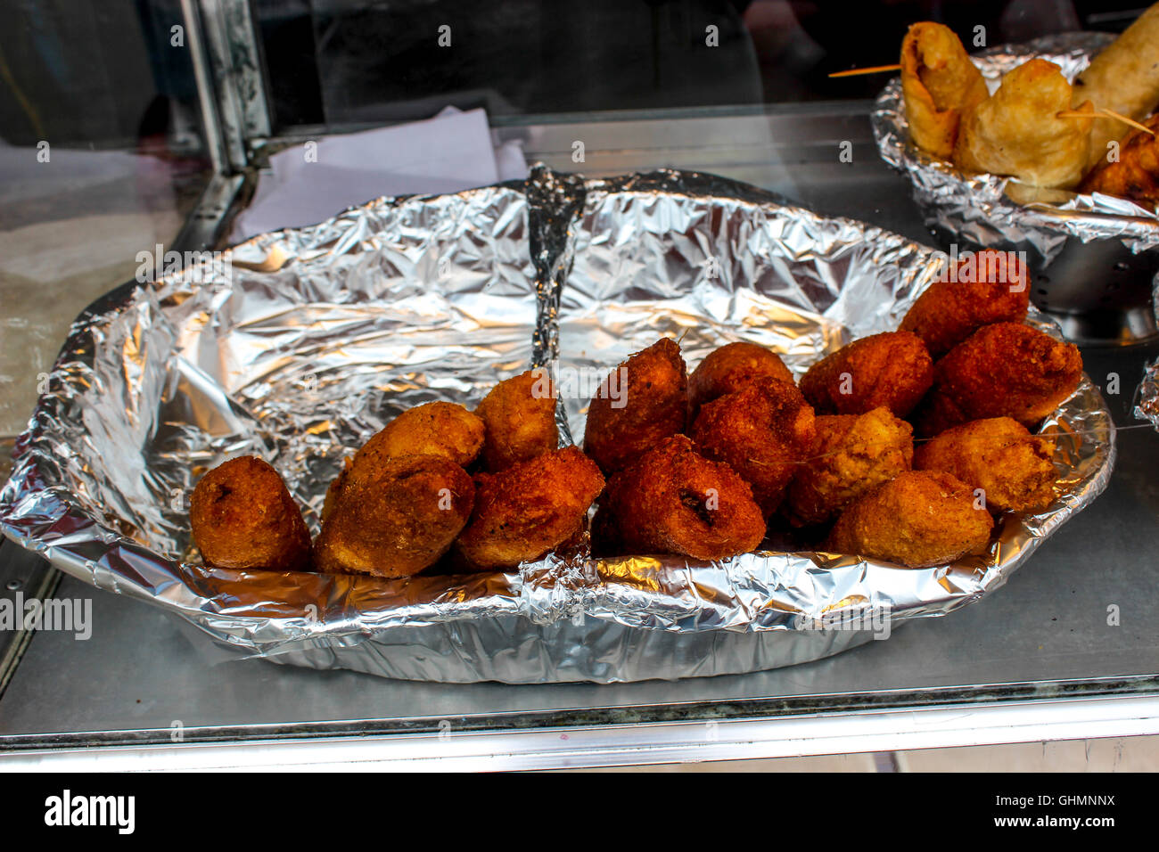 Puerto Rican Fried Food Stock Photo - Alamy