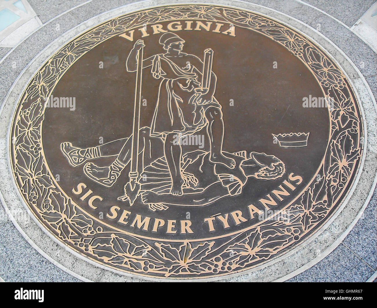 Virginia state seal hi-res stock photography and images - Alamy