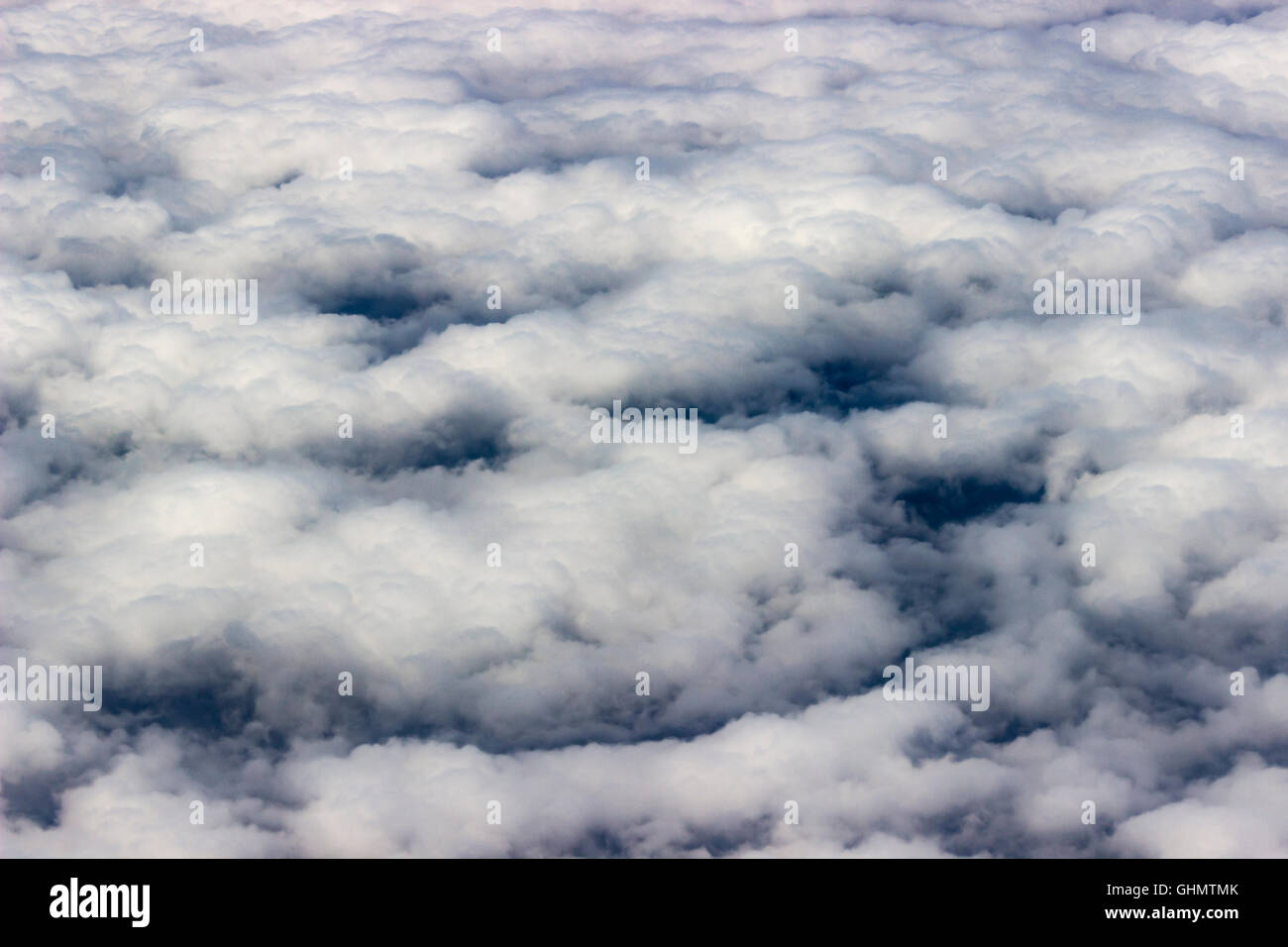 Clouds from Above in the Sky Stock Photo - Alamy