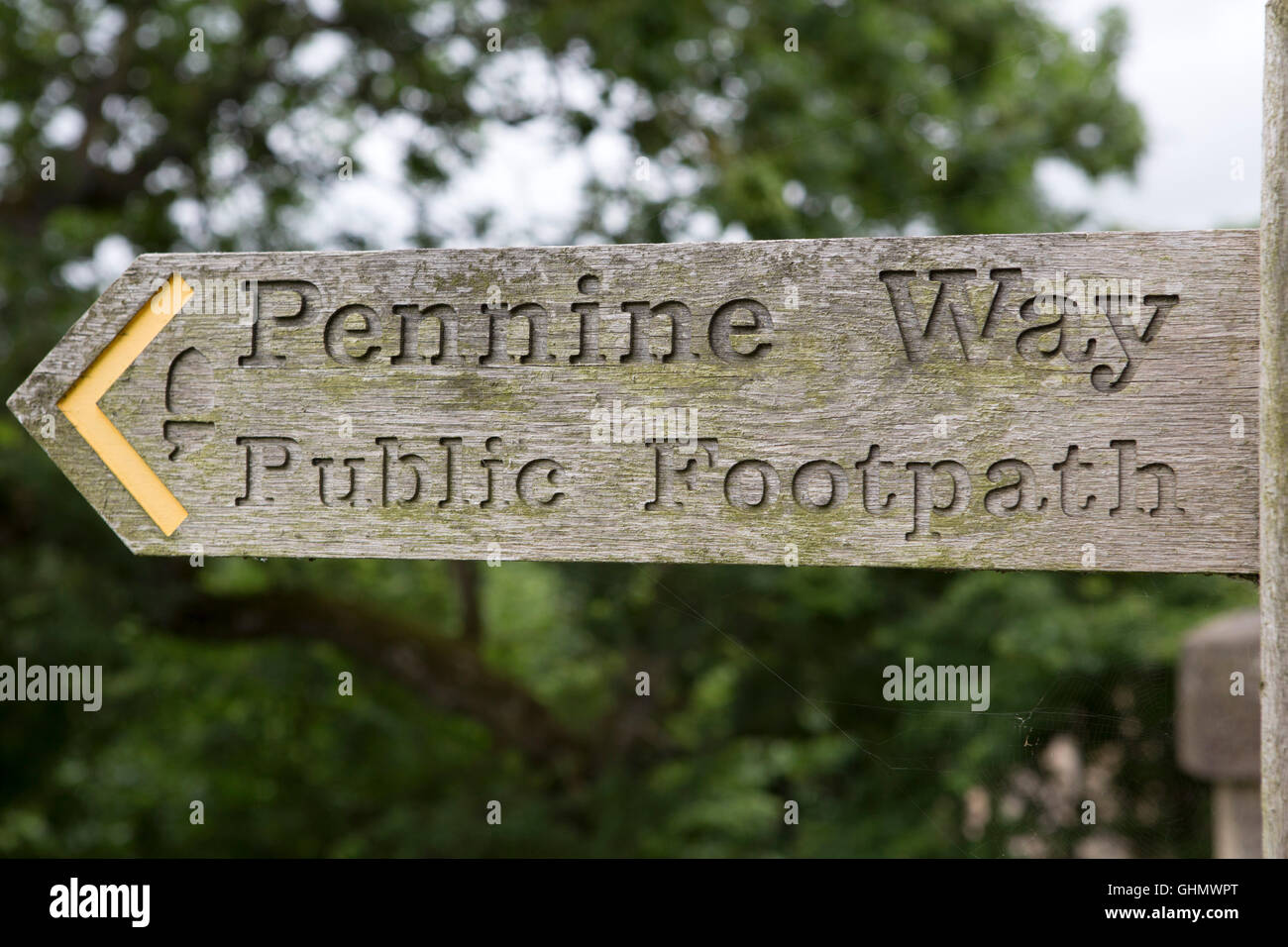 Walking through countryside near bellingham hi-res stock photography ...