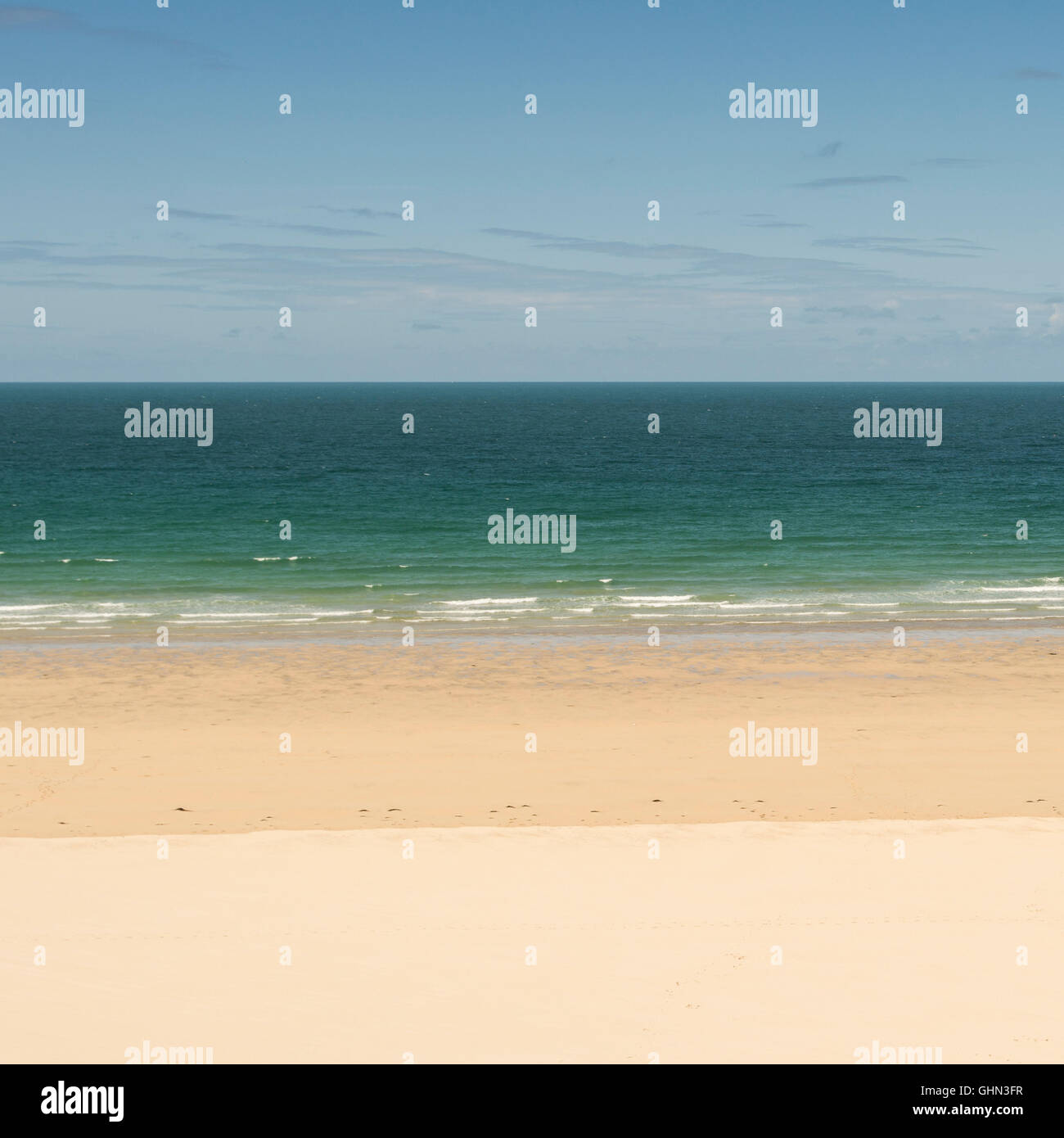 North sea beach with tourist in summer hi-res stock photography and ...