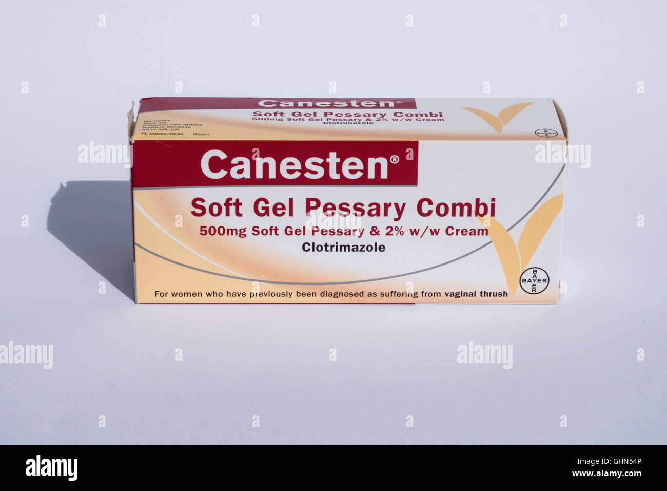 Canesten Soft Gel Pessary Combi Stock Photo - Alamy