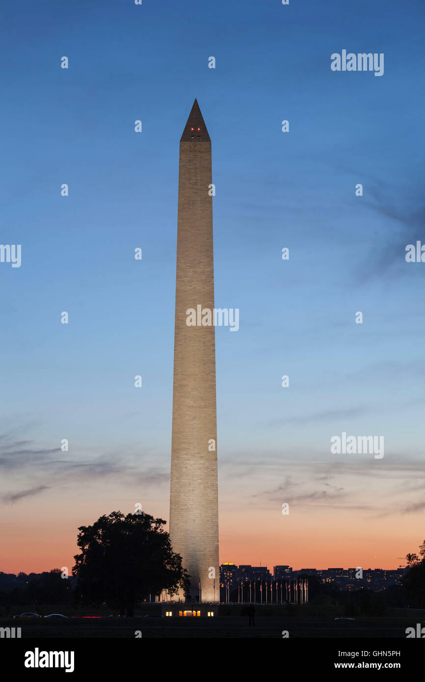 Obelisk, Washington, DC, United States Stock Photo - Alamy
