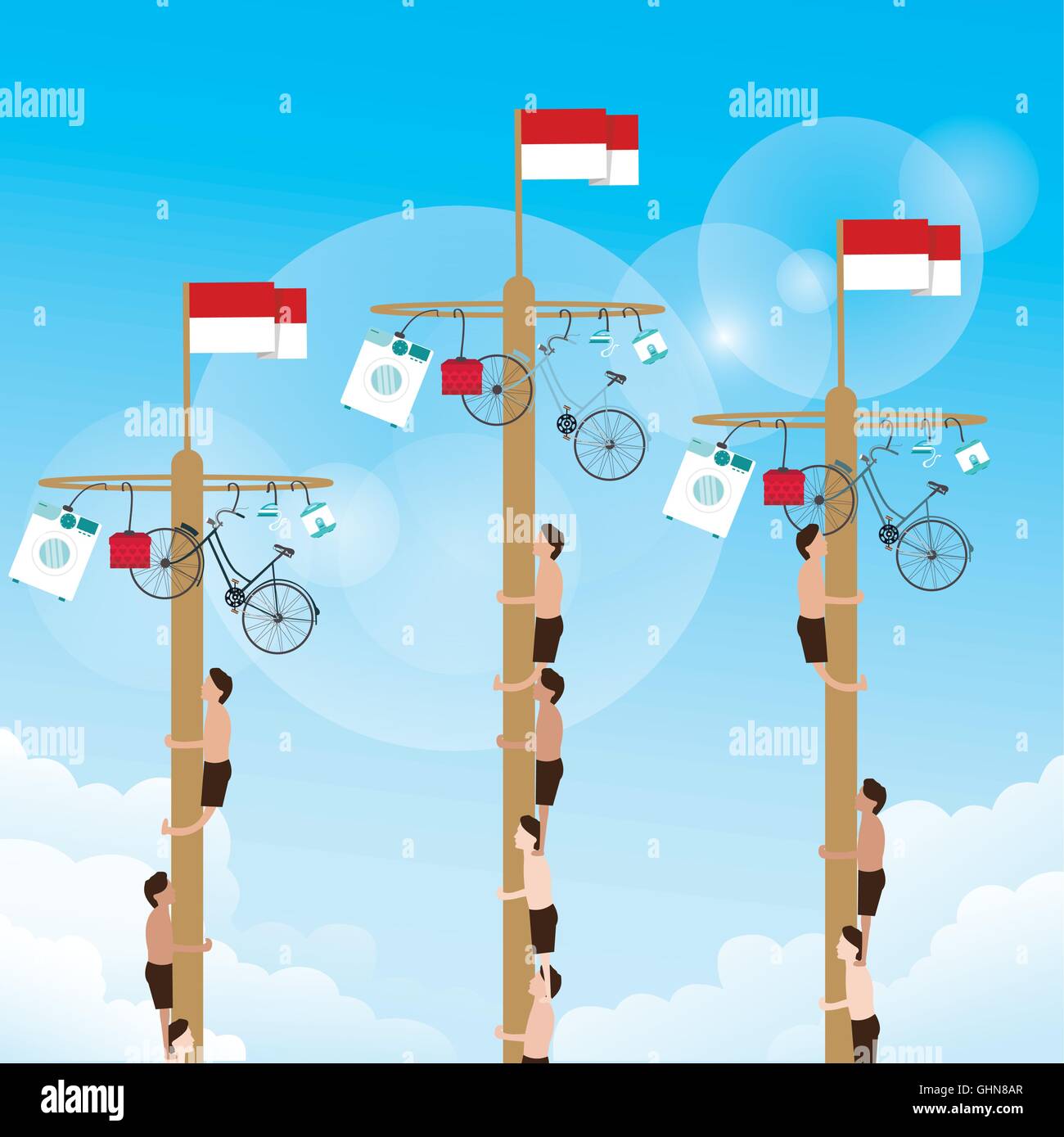 Hanging prizes Stock Vector Images - Alamy