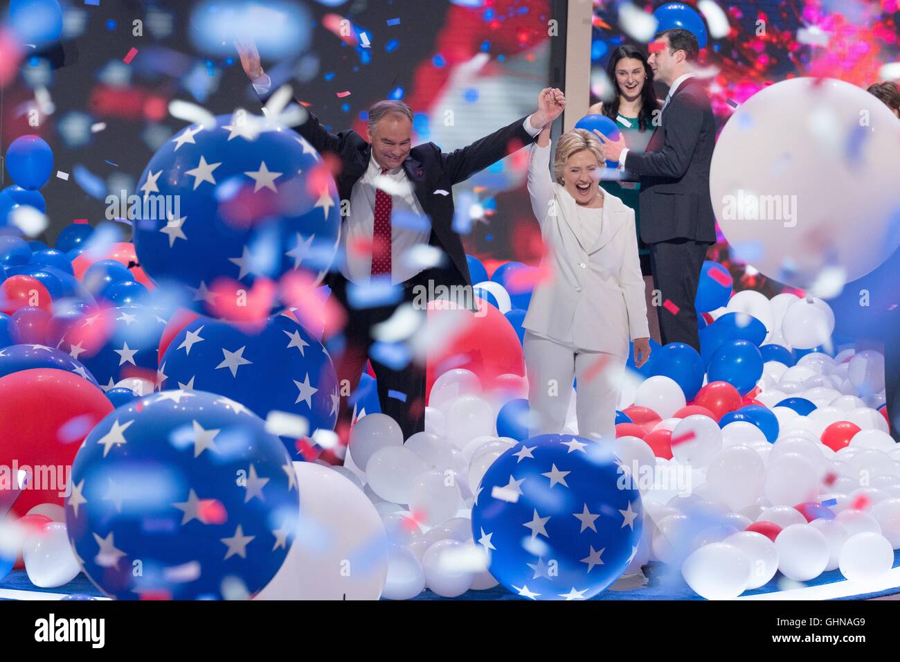 Democratic national convention balloon hi-res stock photography and ...