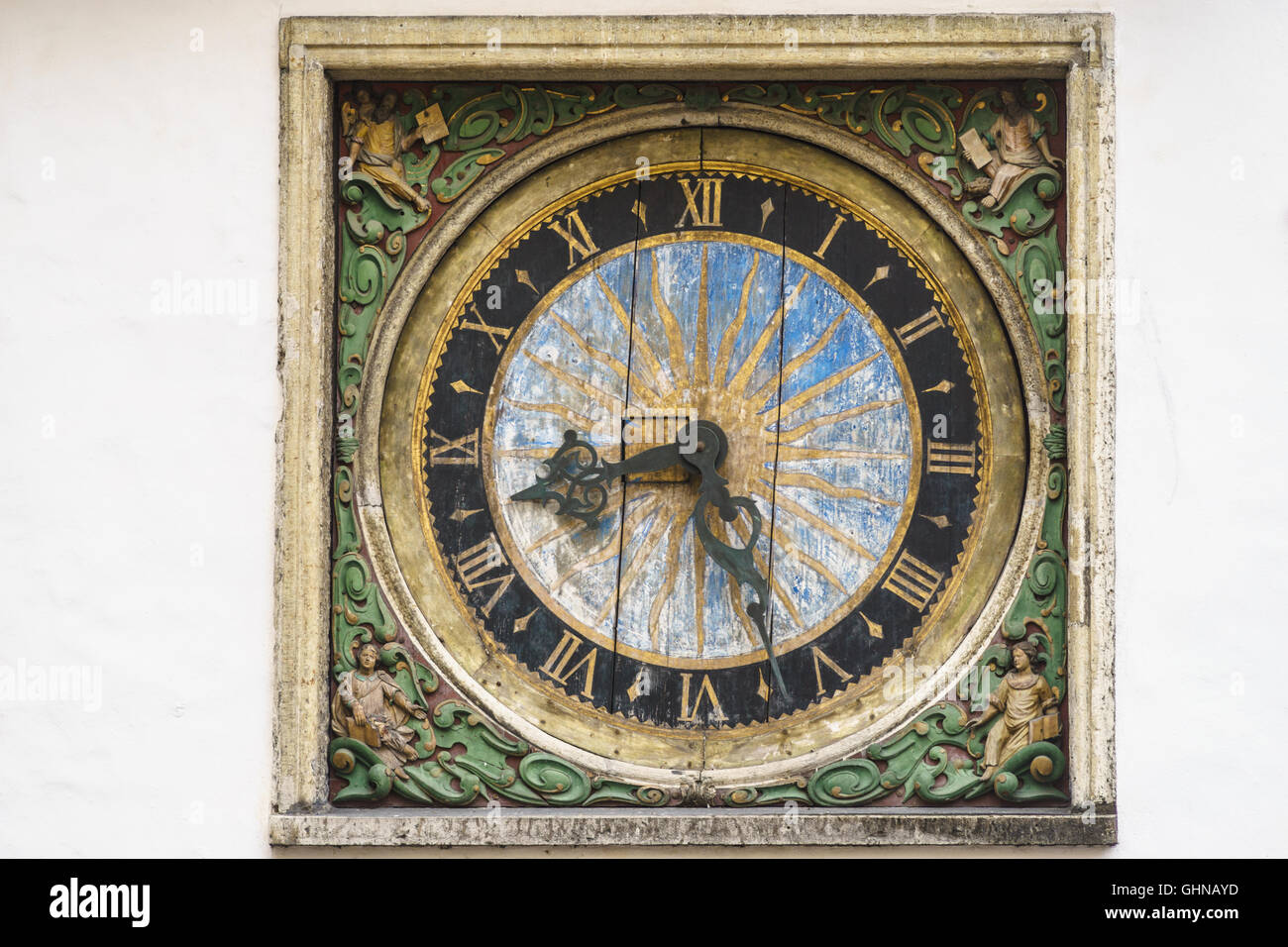 Church clock tallinn hi-res stock photography and images - Alamy