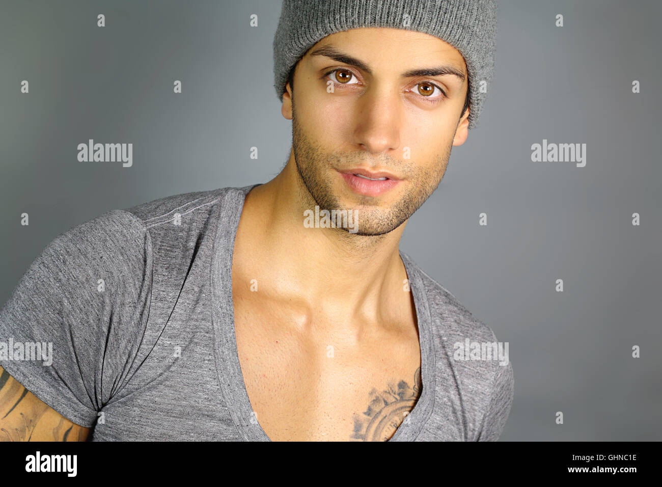 Portrait of an handsome man Stock Photo - Alamy