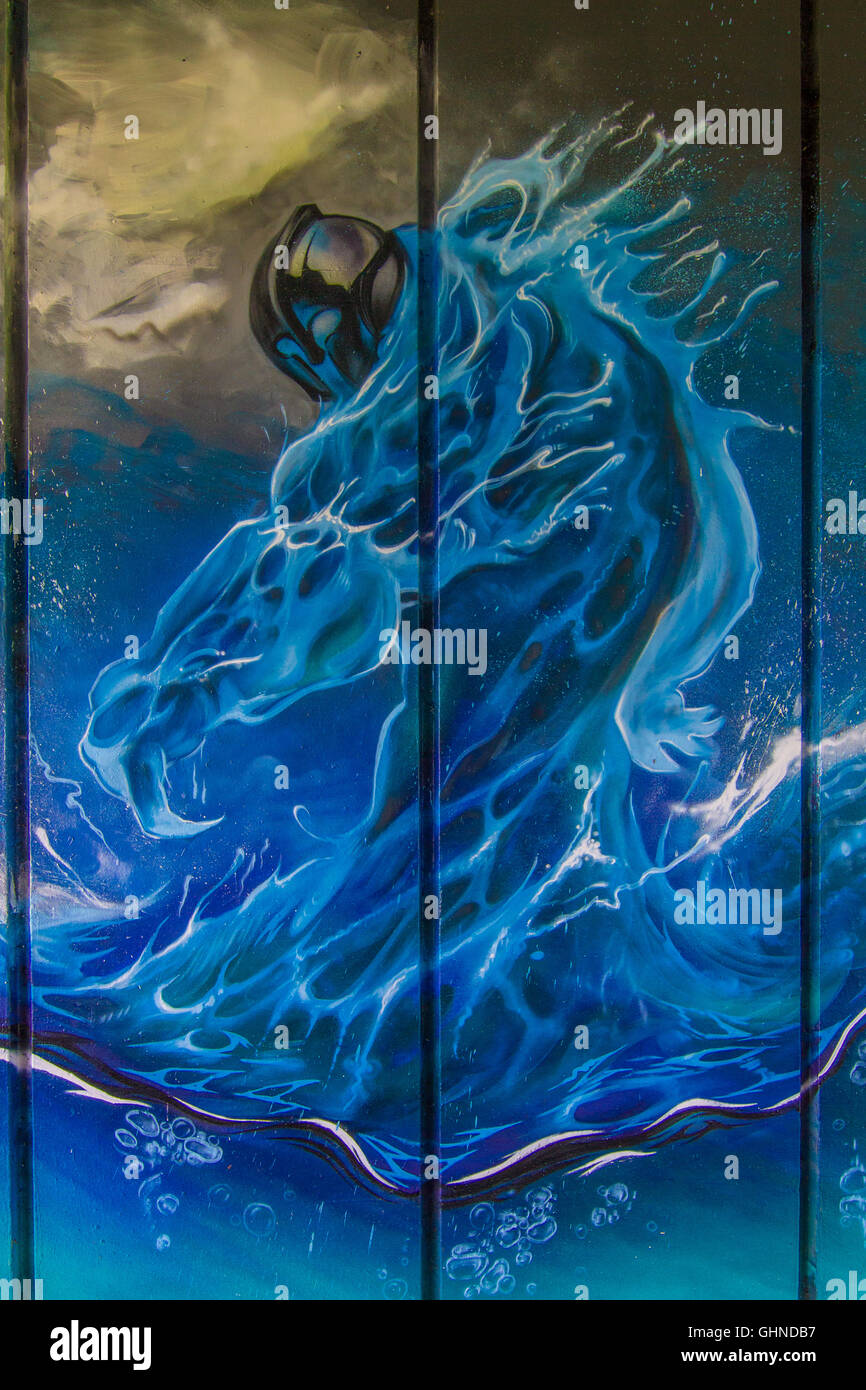 Underwater graffiti hi-res stock photography and images - Alamy