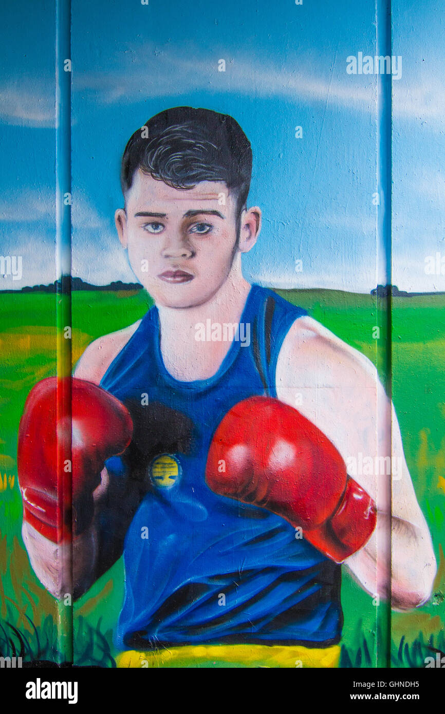 Boxing mural hi-res stock photography and images - Alamy
