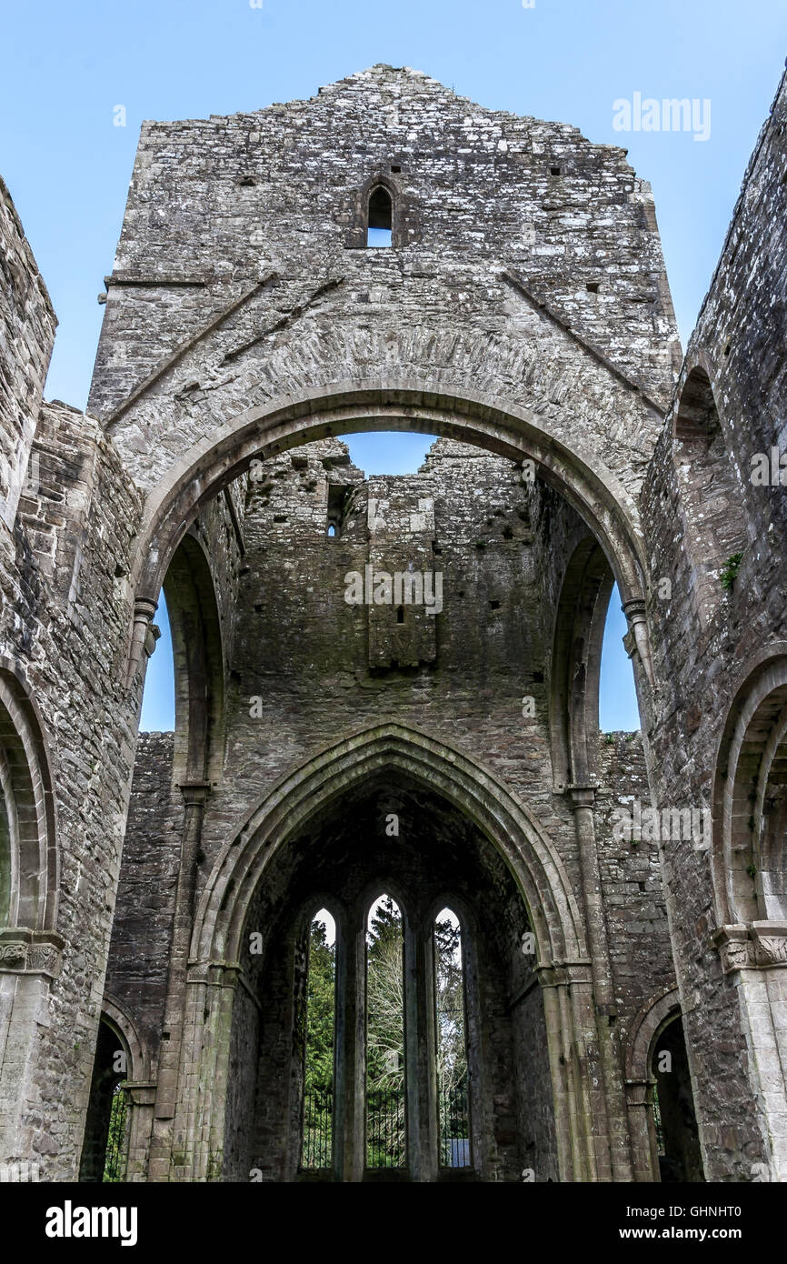 Boyle Abbey Co.Roscommon Ireland Stock Photo - Alamy