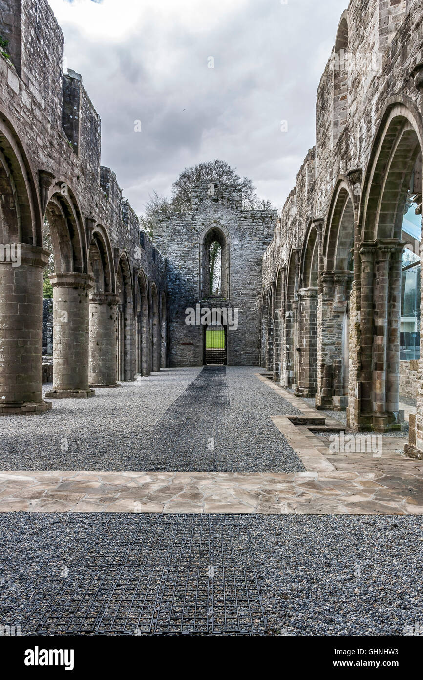 Boyle Abbey Co.Roscommon Ireland Stock Photo - Alamy