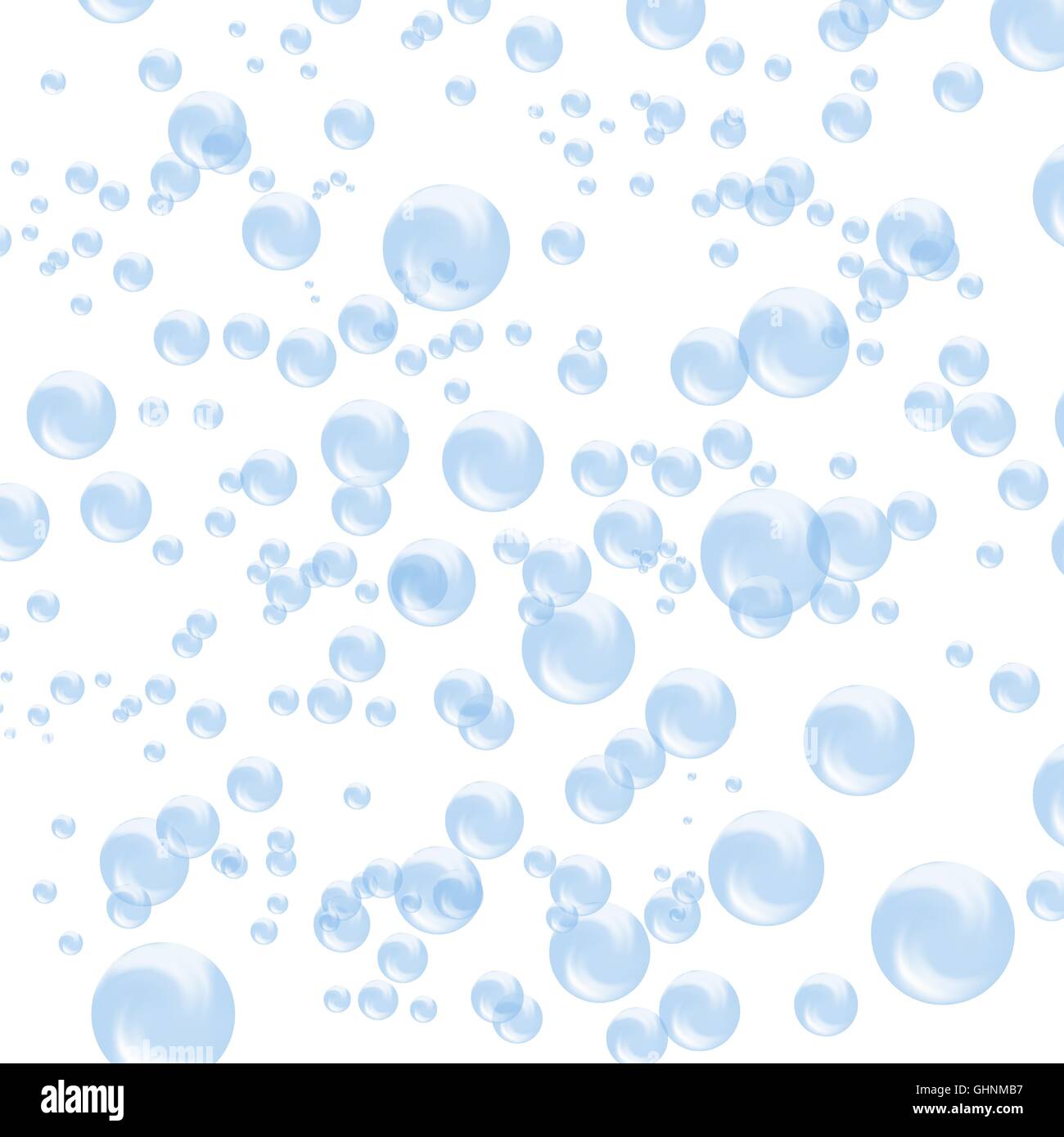 Set of Blue Soap Bubbles Stock Vector Image & Art - Alamy