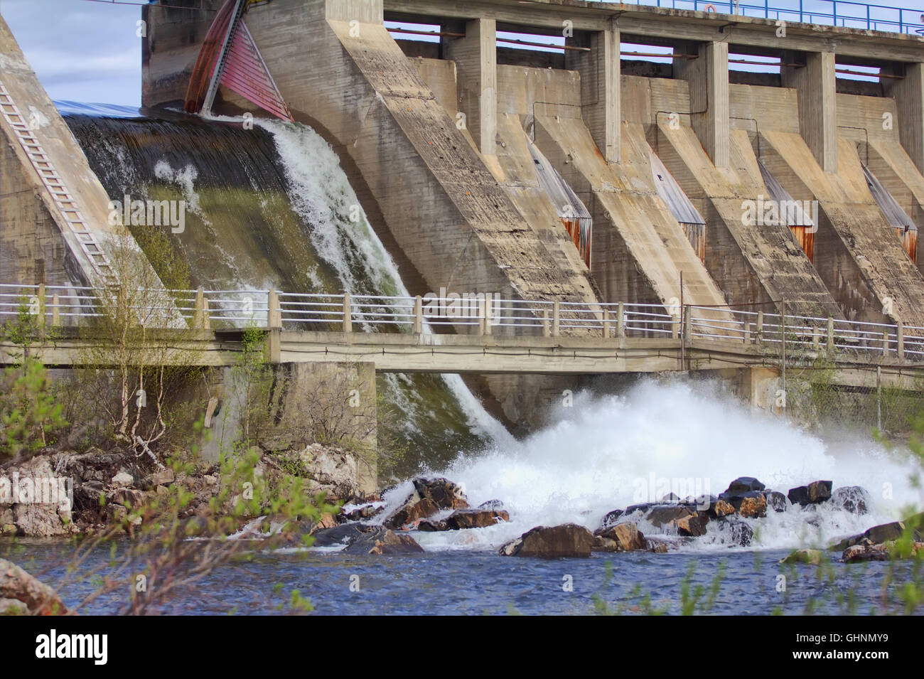 Hydroelectric Water Powerhouse Stock Photos & Hydroelectric Water ...