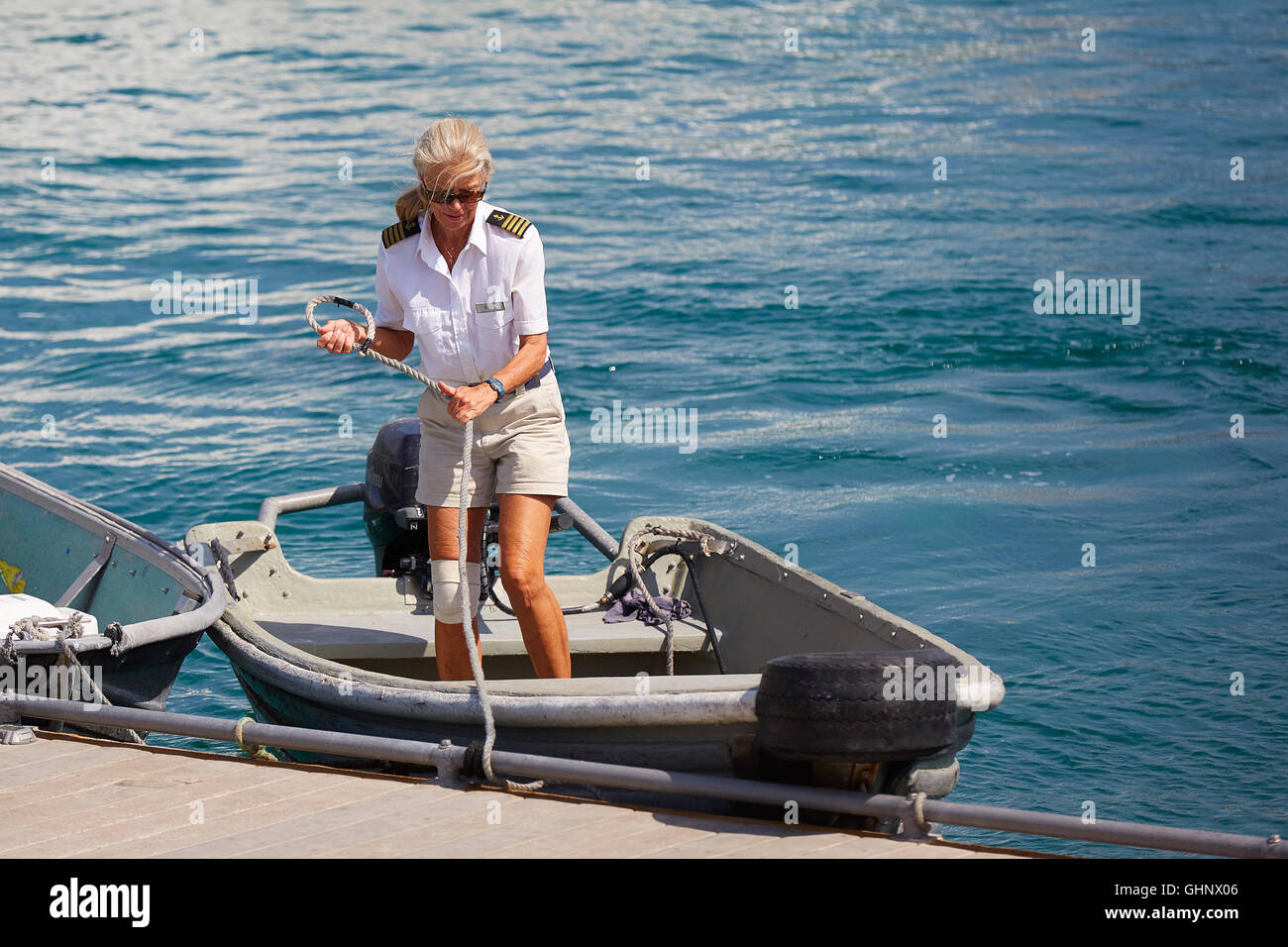 Boat captain uniform hi-res stock photography and images - Alamy