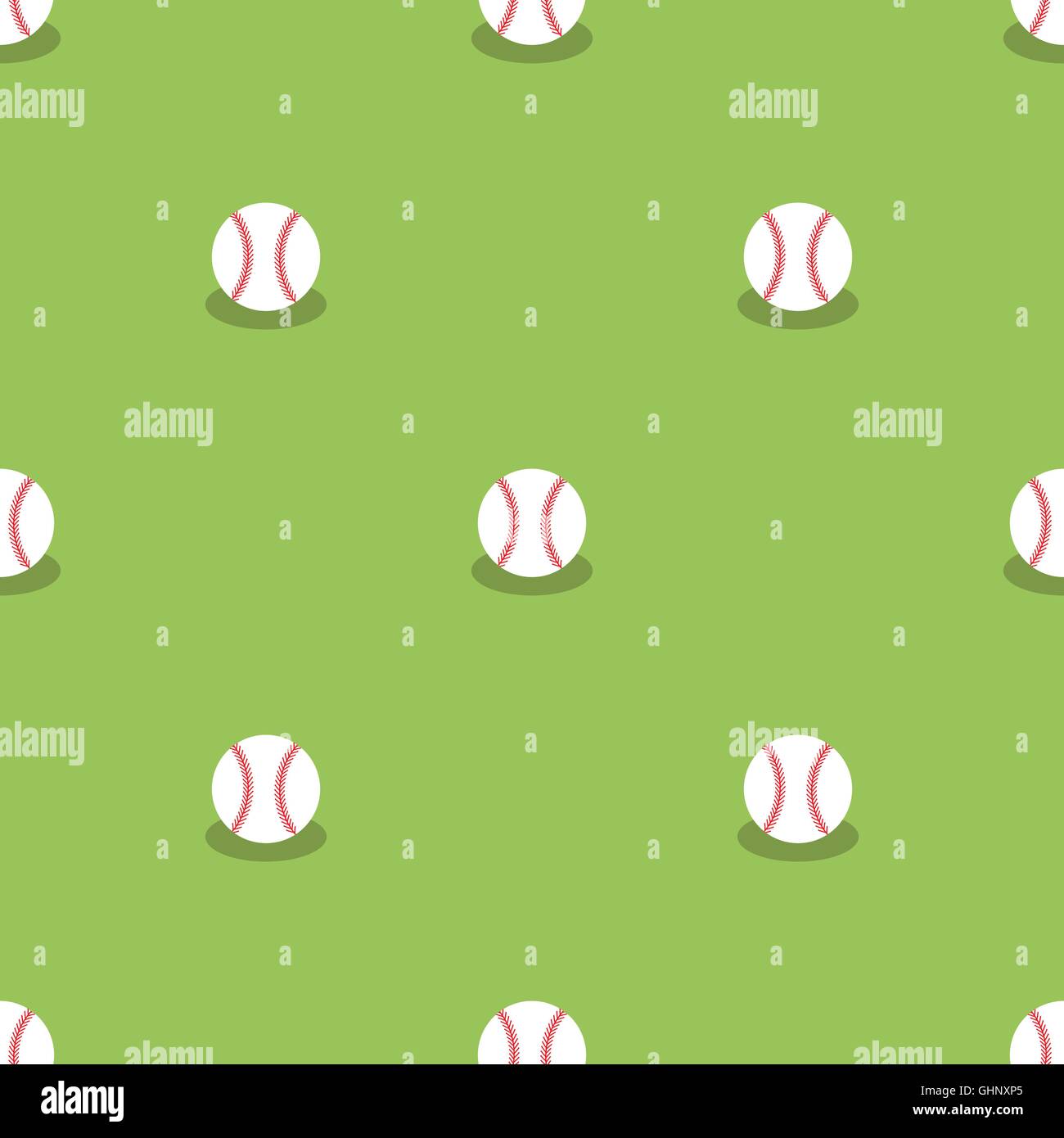 Baseball Seamless Pattern. Sport Background Stock Vector Image & Art ...