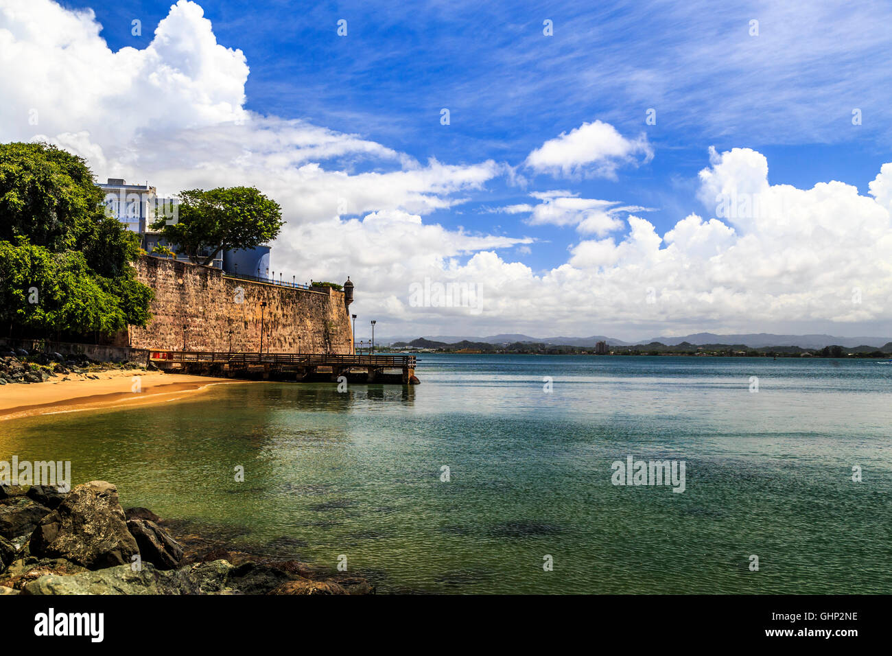 Sentry Lookout Posts on Fortress Walls in Old San Juan Puerto Rico ...
