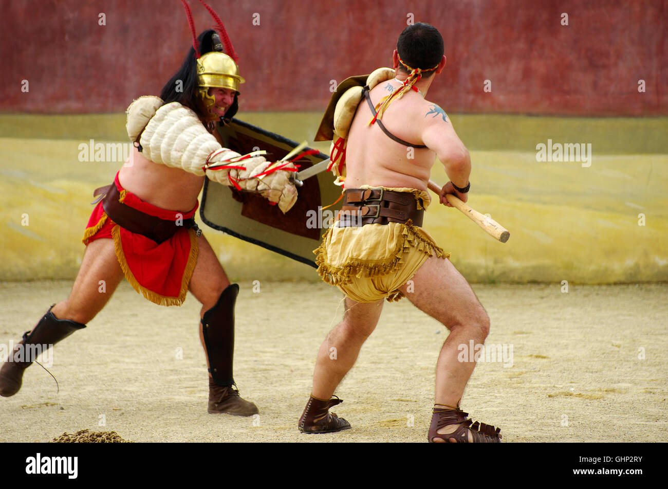 Roman gladiator weapons hi-res stock photography and images - Alamy