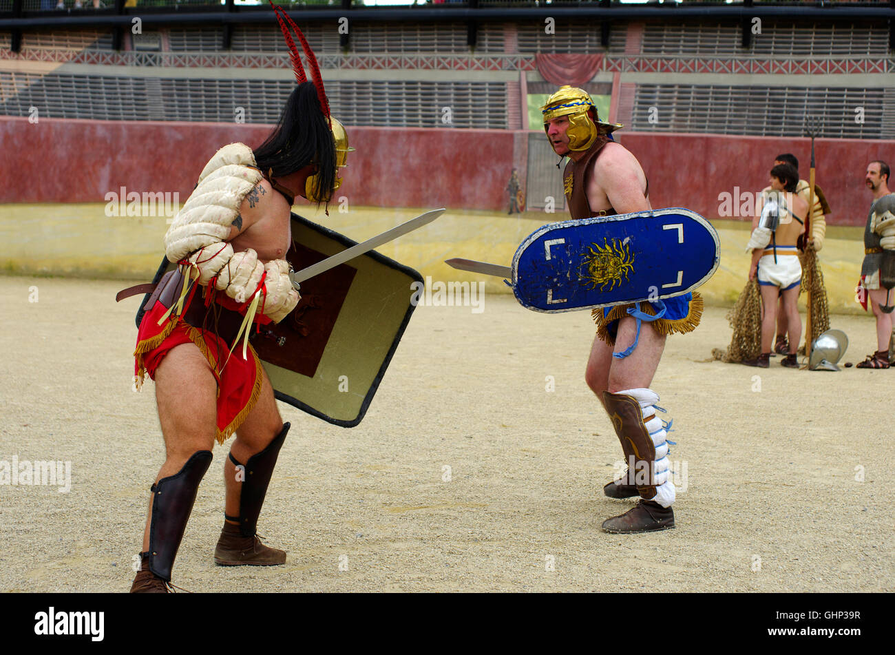 Chester Roman Event Stock Photo - Alamy