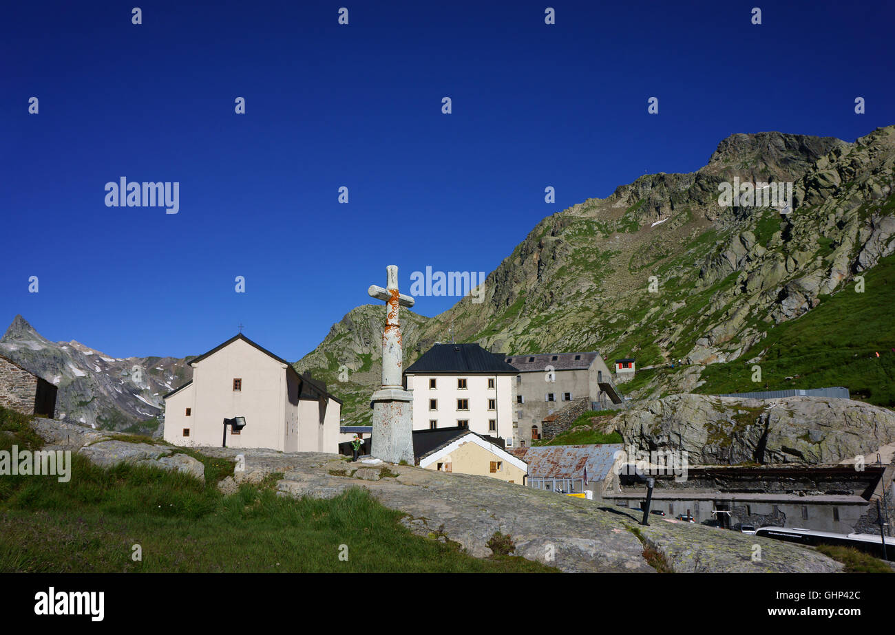 Pass of grand saint bernard hi-res stock photography and images - Alamy
