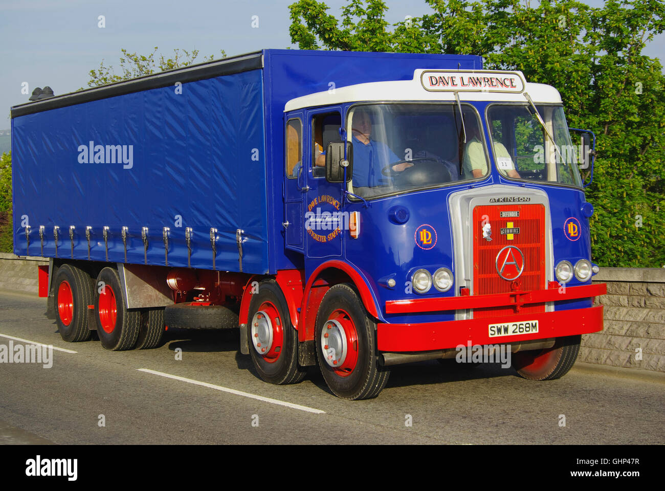 Vintage Atkinson lorry SSW 288M at Conwy Stock Photo - Alamy