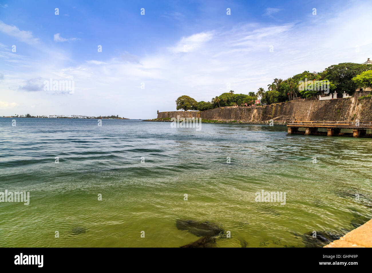 Sentry Lookout Posts on Fortress Walls in Old San Juan Puerto Rico ...
