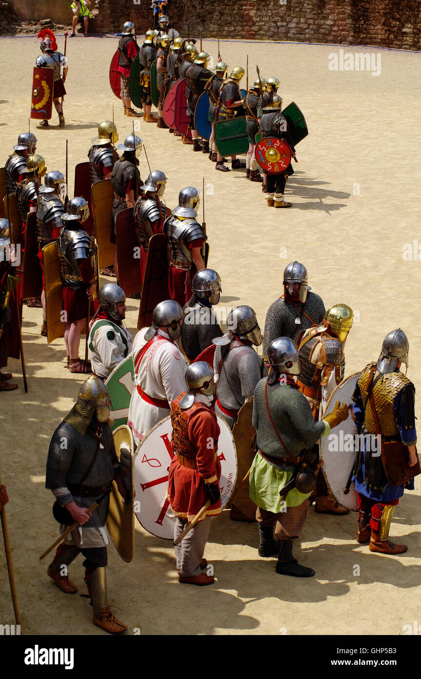 Chester Roman Event Stock Photo - Alamy