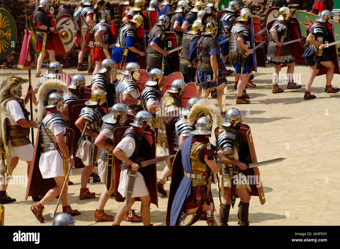 Chester Roman Event Stock Photo - Alamy
