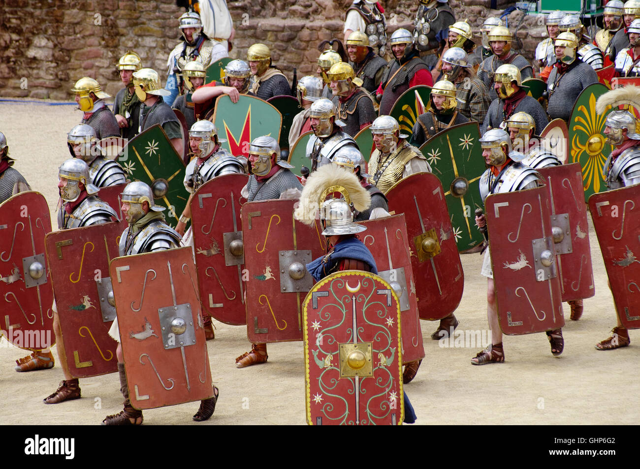 Chester Roman Event Stock Photo - Alamy
