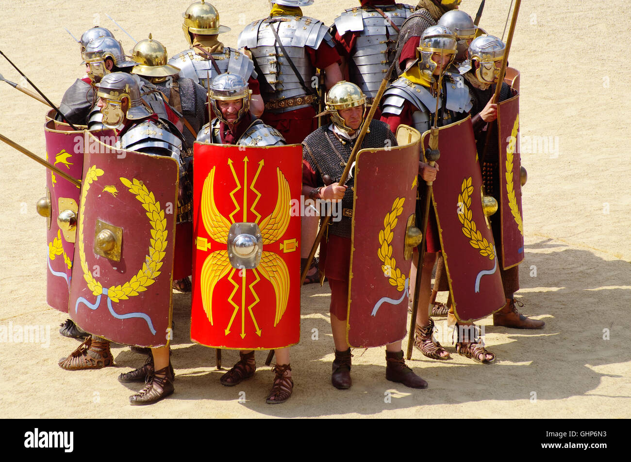 Chester Roman Event Stock Photo - Alamy