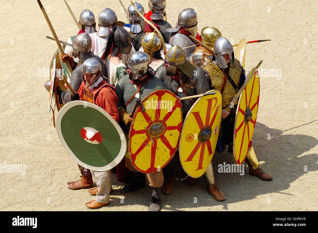 Chester Roman Event Stock Photo - Alamy