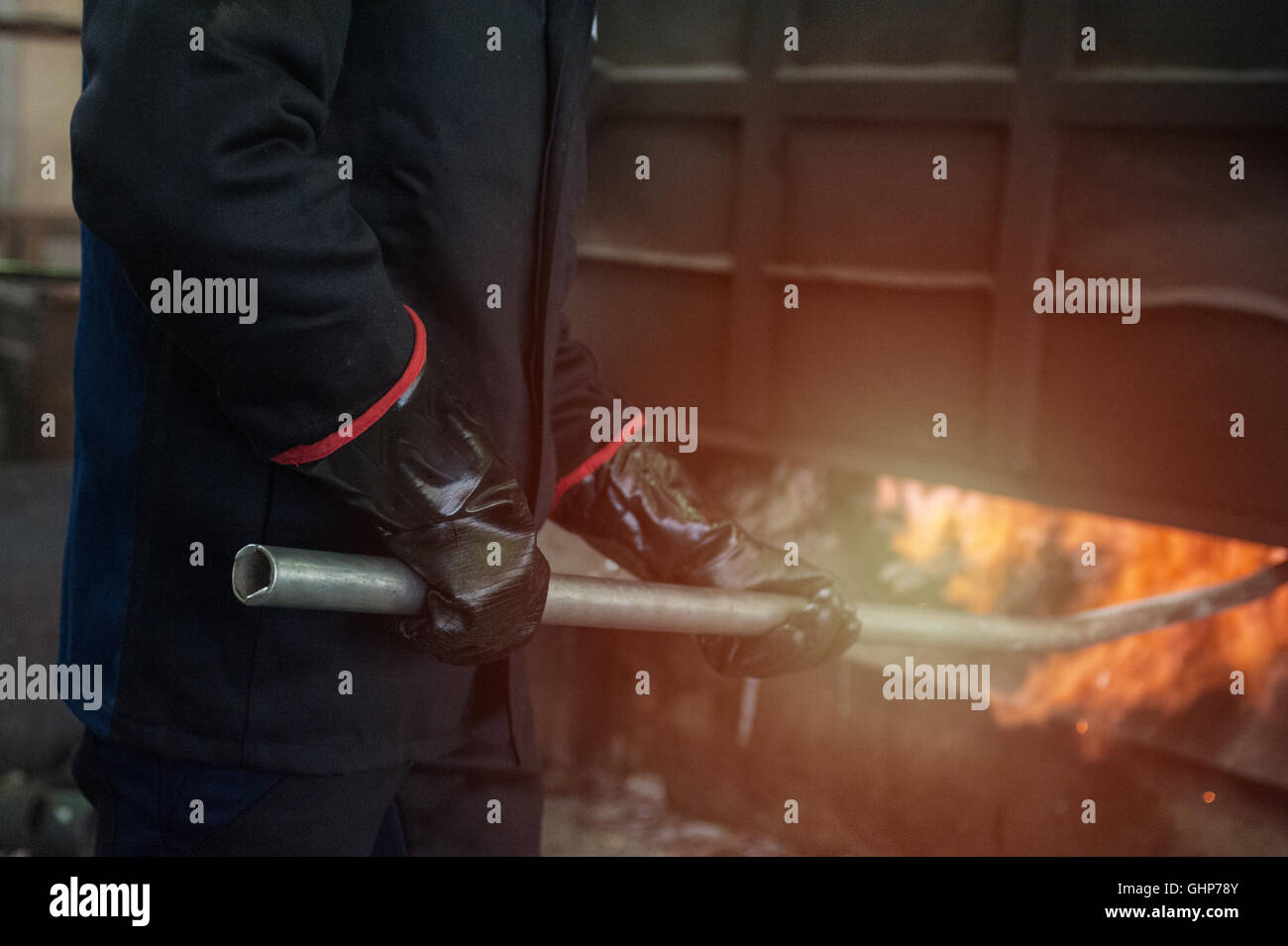 metal melting factory Stock Photo - Alamy