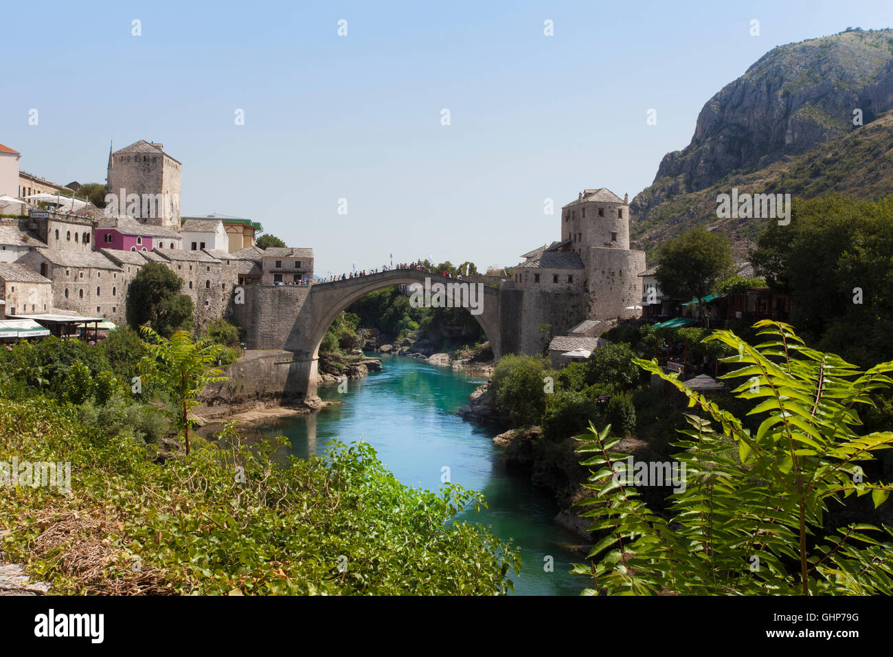 The mostar bridge reconstruction hi-res stock photography and images ...