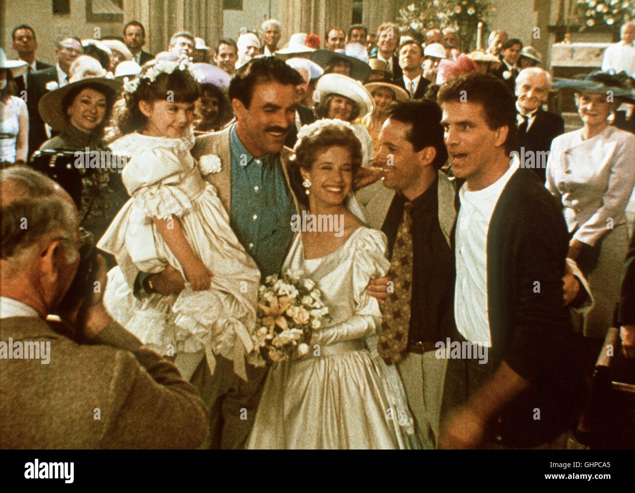 Three men and a little lady hi-res stock photography and images - Alamy