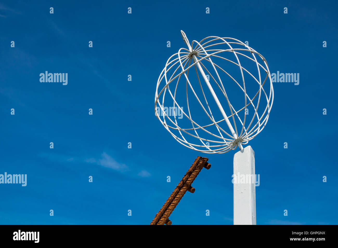 Detail of a sculpture in Loitz (Germany Stock Photo - Alamy