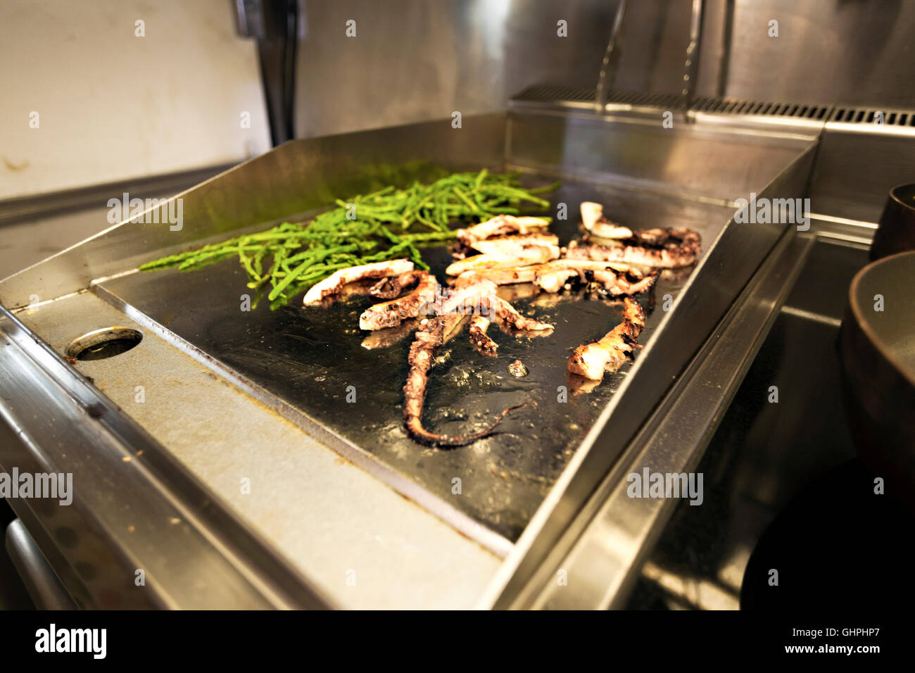 Calamari people hi-res stock photography and images - Alamy