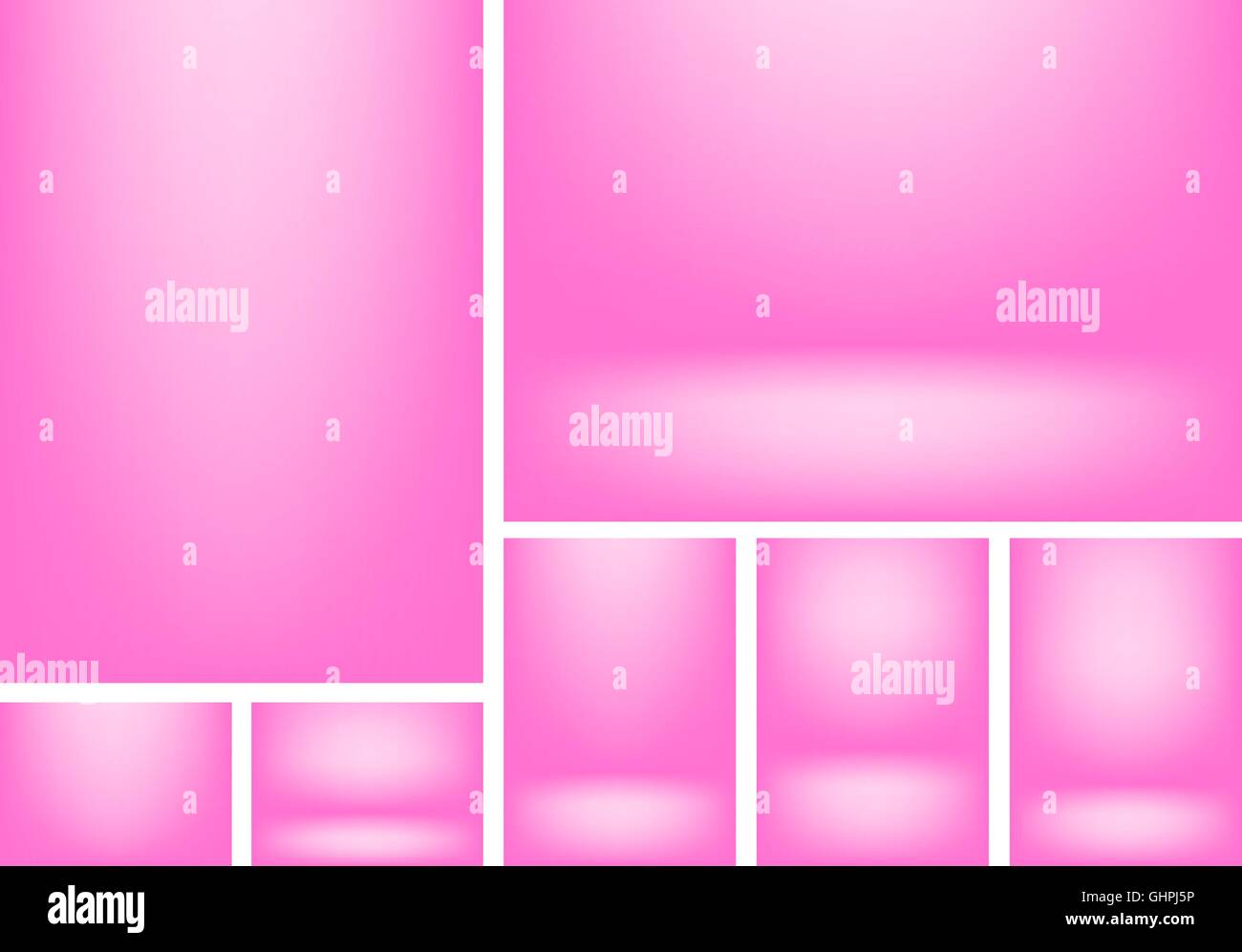 Gradient background set Stock Vector Image & Art - Alamy
